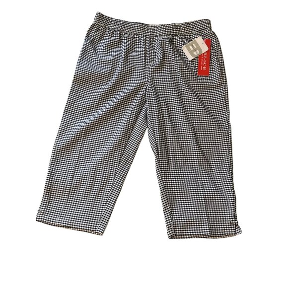 Emily Daniel | Pants & Jumpsuits | Emily Daniels Blac White Gingham ...